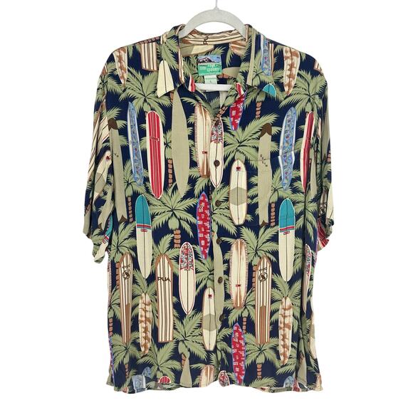 reyn spooner | Shirts | Vintage Reyn Spooner Hawaiian Surf Board Logo ...